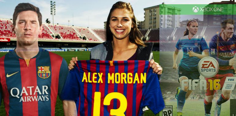 Lionel Messi, el ídolo de Alex Morgan - SOMOS INVICTOS