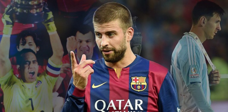 Piqué: "Felicidades a Chile y a Bravo por su primera Copa América! Y ...