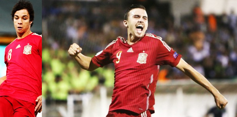 La novatada de Óliver Torres a Borja Mayoral en la Selección de España ...