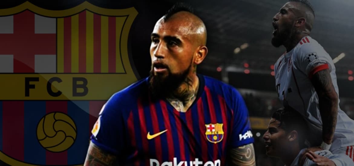 Arturo Vidal: "Ojalá que James jugara conmigo en el FC Barcelona, me ...