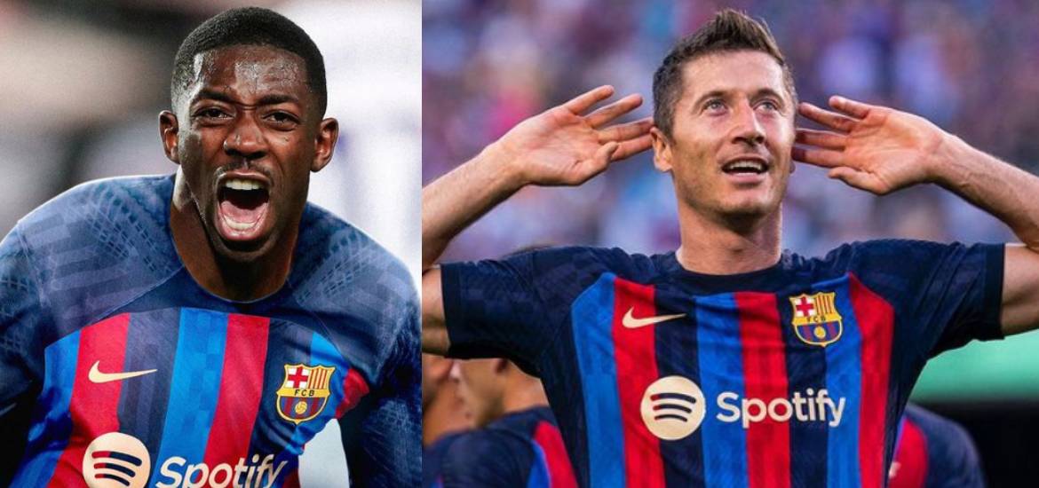 LEWANDOWSKI LE AVISÓ: Ousmane Dembélé reveló qué fue lo primero que le ...