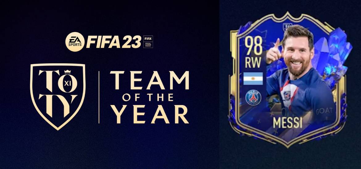 MESSI NO PODÍA FALTAR: Así quedó el TOTY en el FIFA 23 - SOMOS INVICTOS